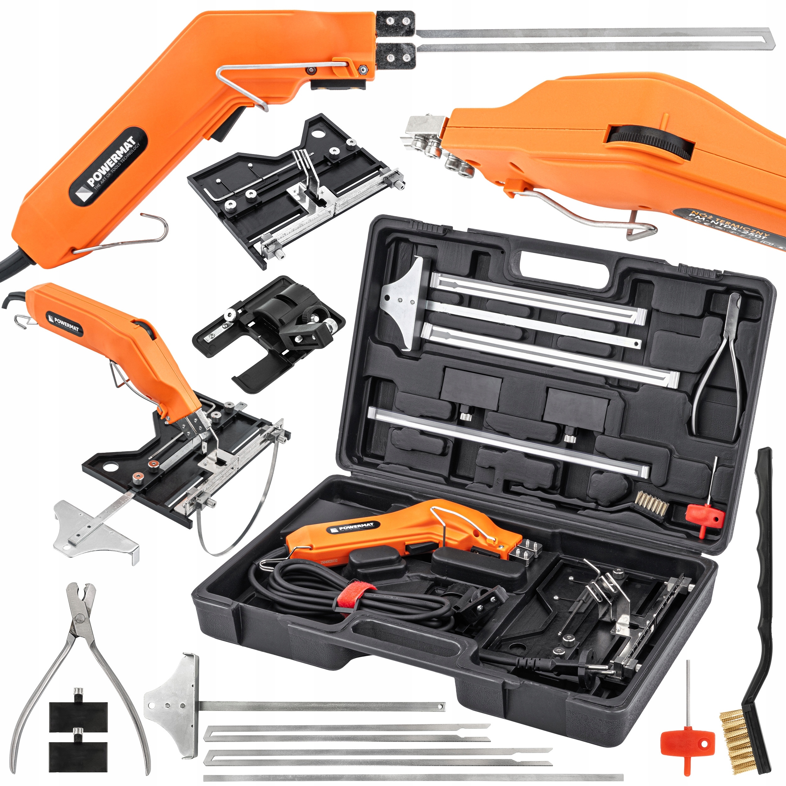 NÓŻ TERMICZNY DO CIĘCIA STYROPIANU PVC PP 250W WYCINARKA MATERIAŁÓW EPS ...