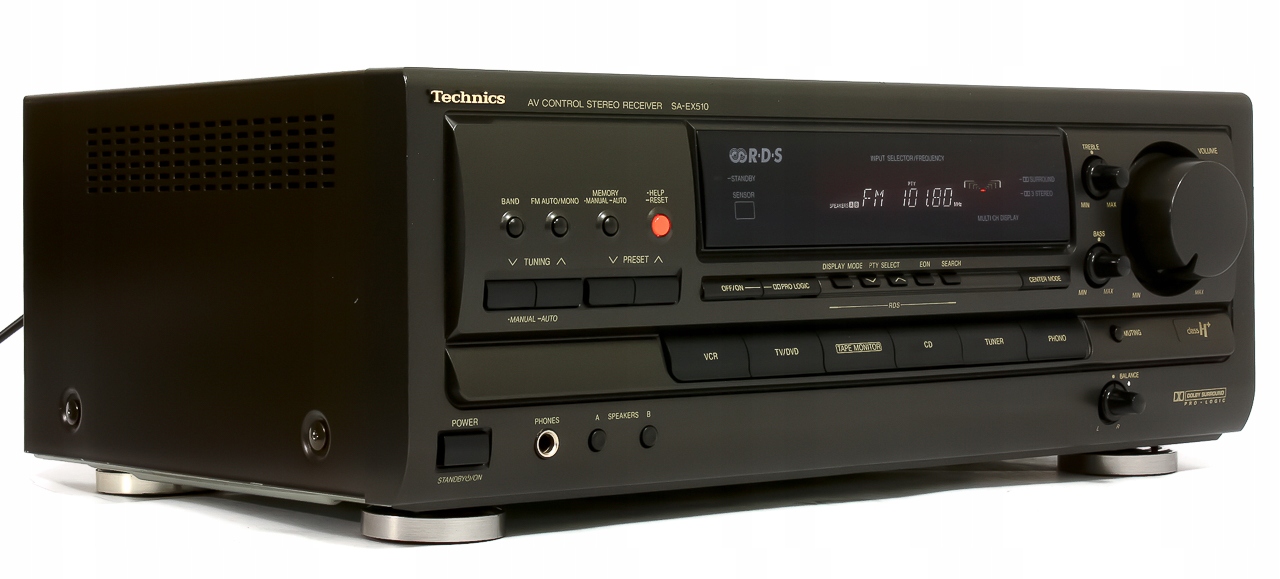 TECHNICS SA-EX510 KINO DOLBY PRO LOGIC RDS - Sklep, Opinie, Cena w Allegro