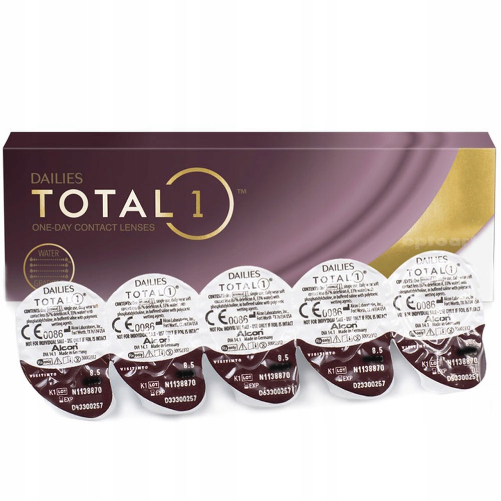 Soczewki jednodniowe Dailies Total 1 30 szt +1,75 (0630175507563 ...
