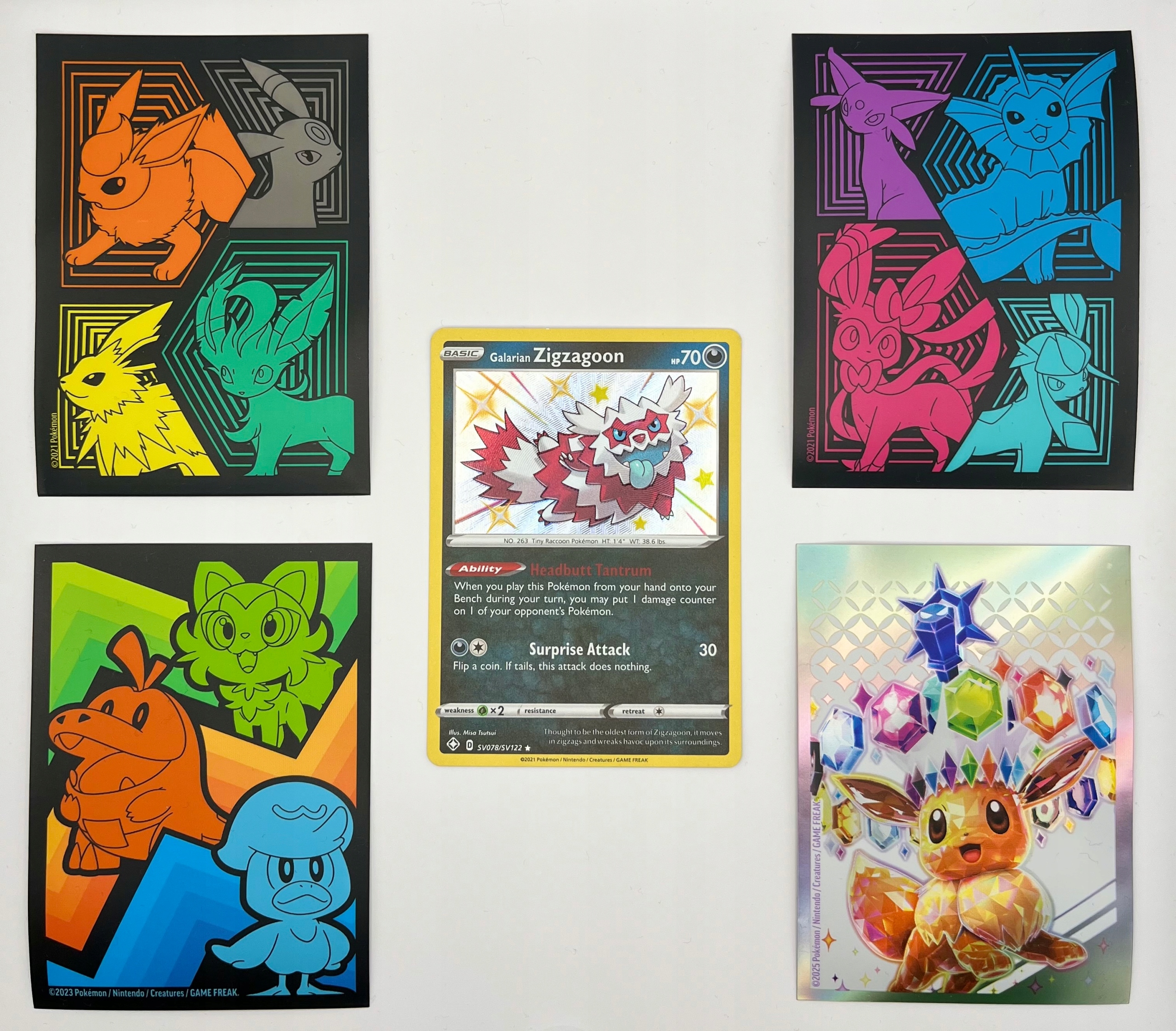 Pokemon TCG | Galarian Zigzagoon (SV78/SV122) | Shining Fates | Ultra ...