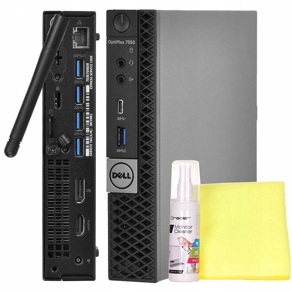 Eco-friendly PC DELL Mini Tiny 7050 i5-7500T 8GB 256GB SSD 4K HDMI WIFI ...