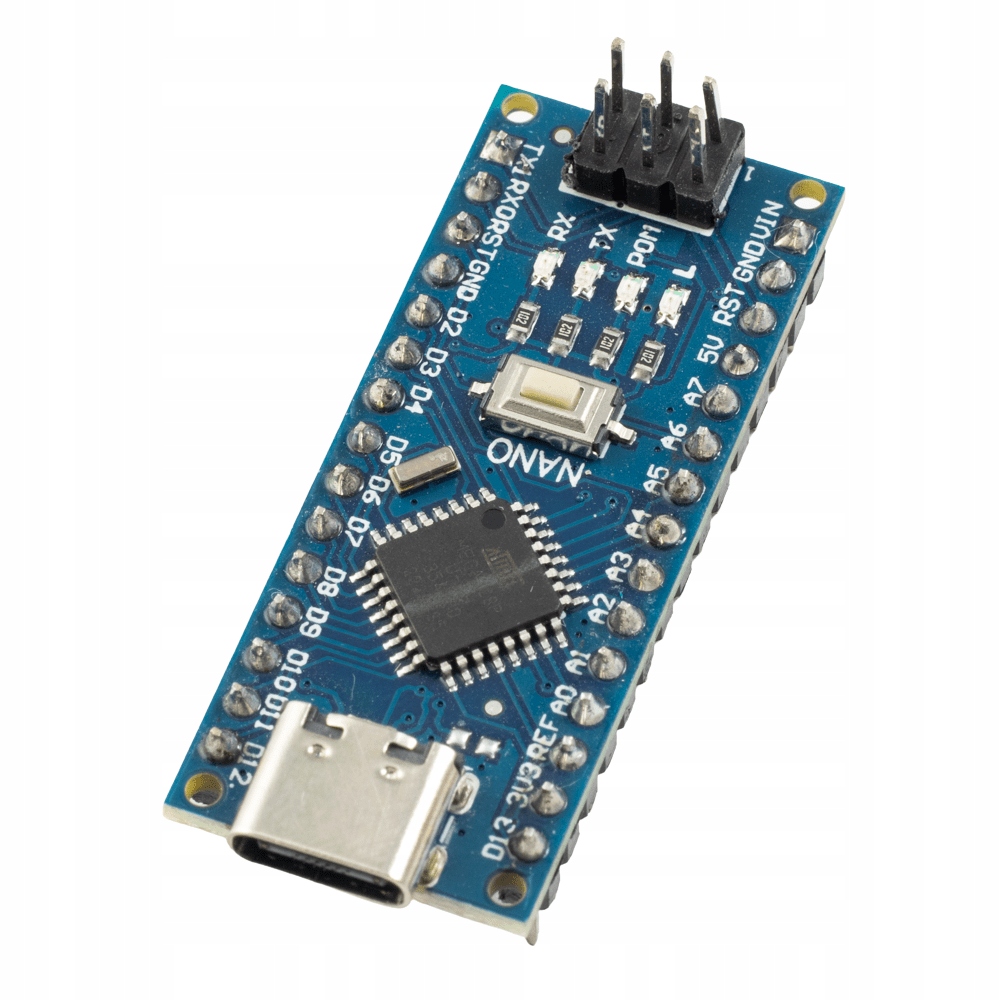 Nano v3 совместим с клоном Arduino USB-C, припаянным CH340 ATMEGA328P SUPER - docom.com.ua