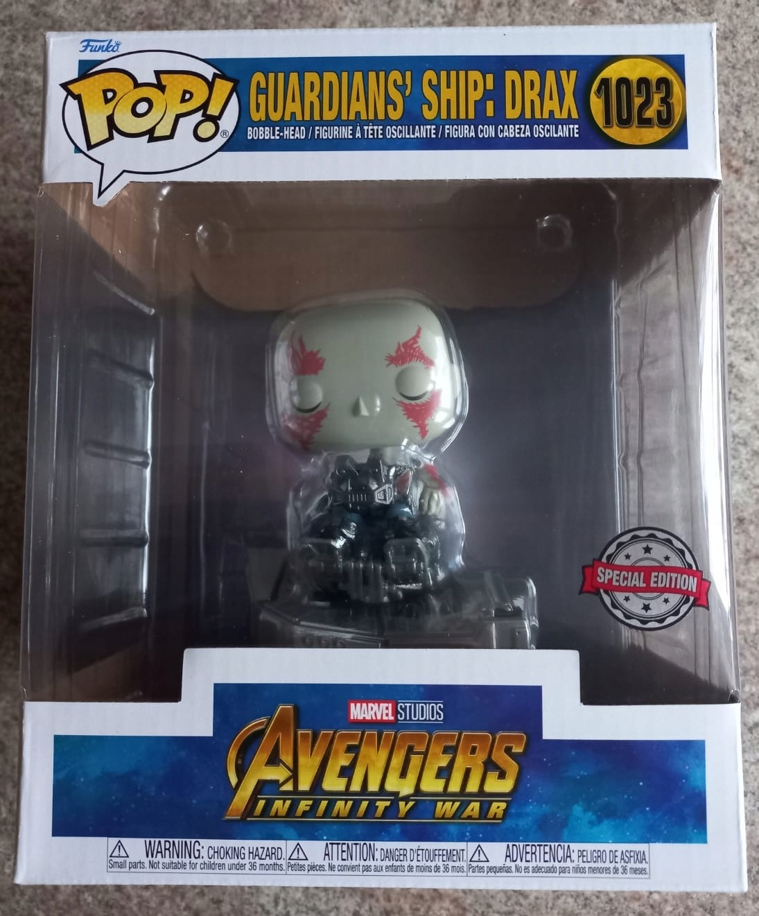 Funko DRAX GUARDIANS SHIP Marvel Deluxe #1023 • Cena, Opinie - Allegro