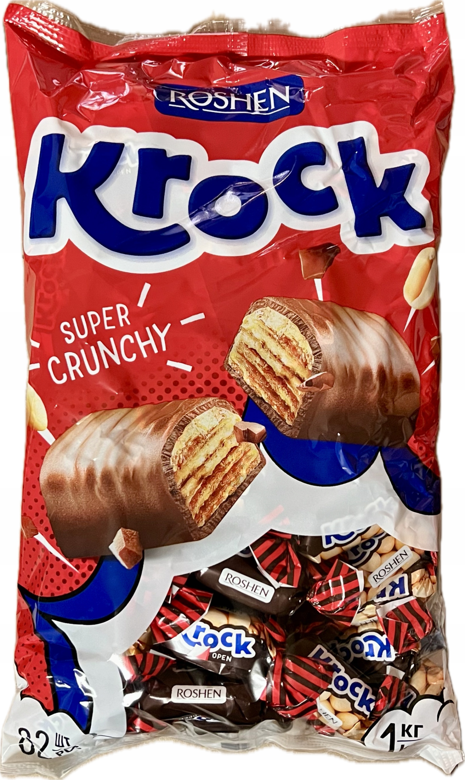 Cukierki KROCK Roshen 1 kg (4823077634352) • Cena, Opinie • Cukierki i ...