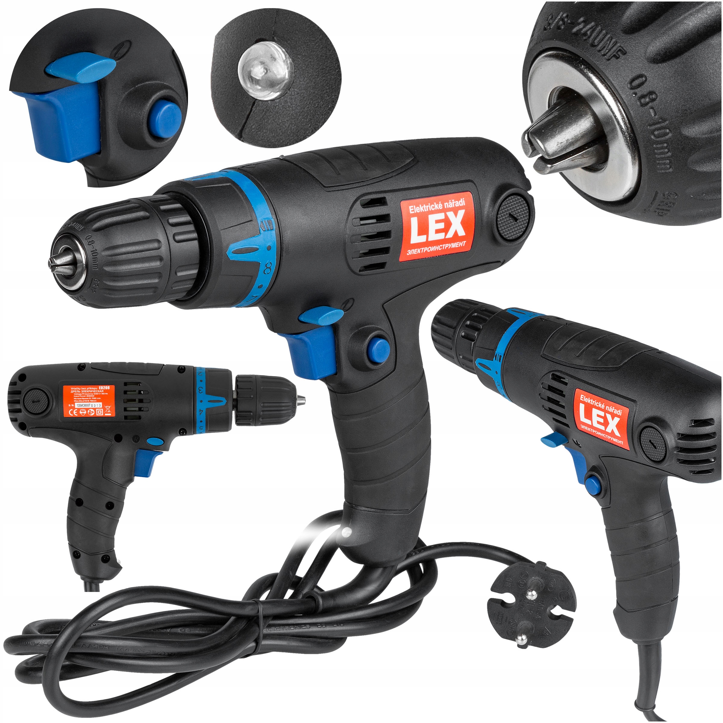 Wkrętarka Lex zasilanie sieciowe 230 V ED 208 (5901122703679) • Cena ...