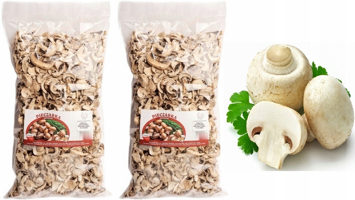 LUX KROJONA 1KG polsko ATEST 2023 sušené houby za 549 Kč - Allegro