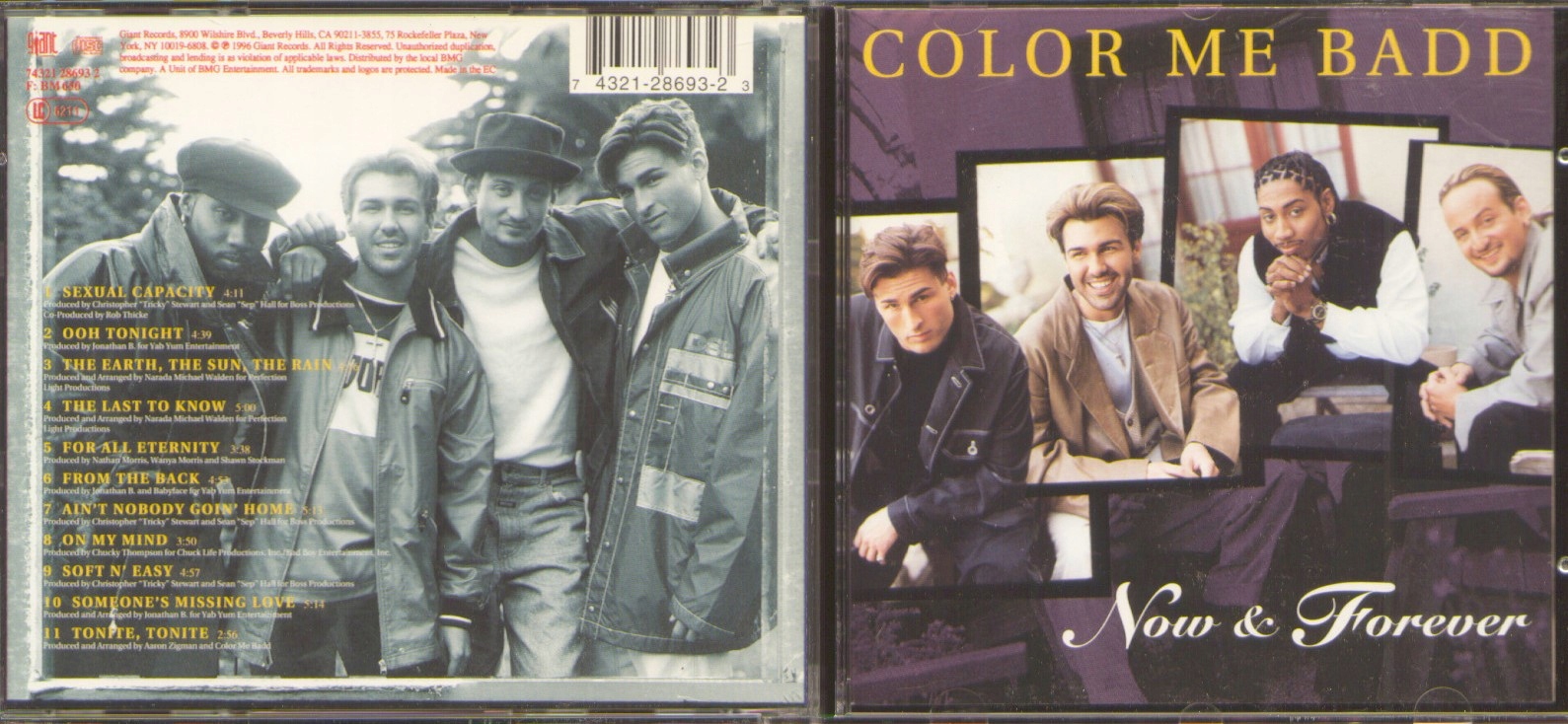 Color Me Badd Now & Forever Sonopress 17891376805 - Sklepy, Opinie ...