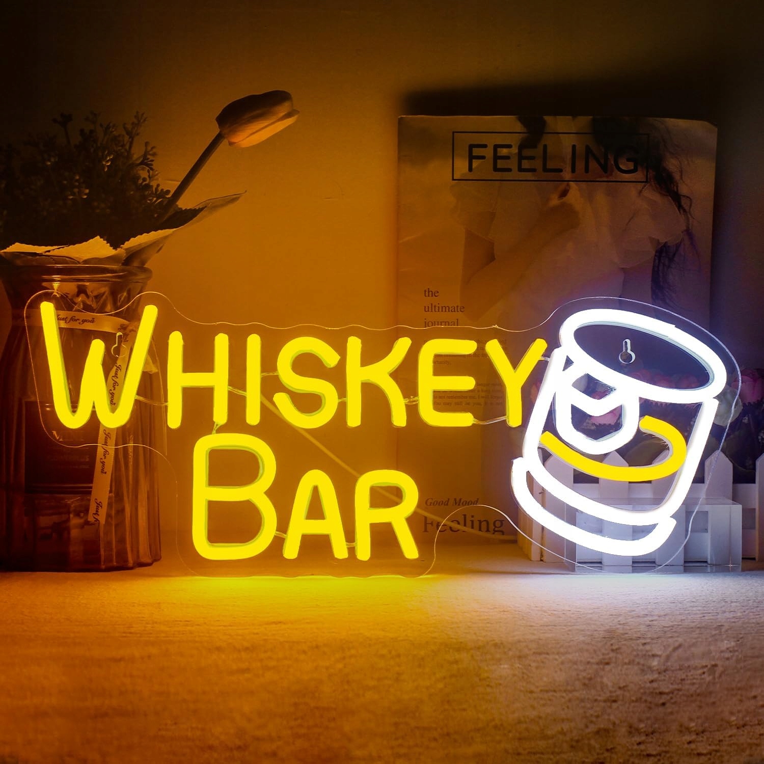 Neonowy napis Led " WHISKY BAR " • Cena, Opinie • Obrazy 17140941372 ...