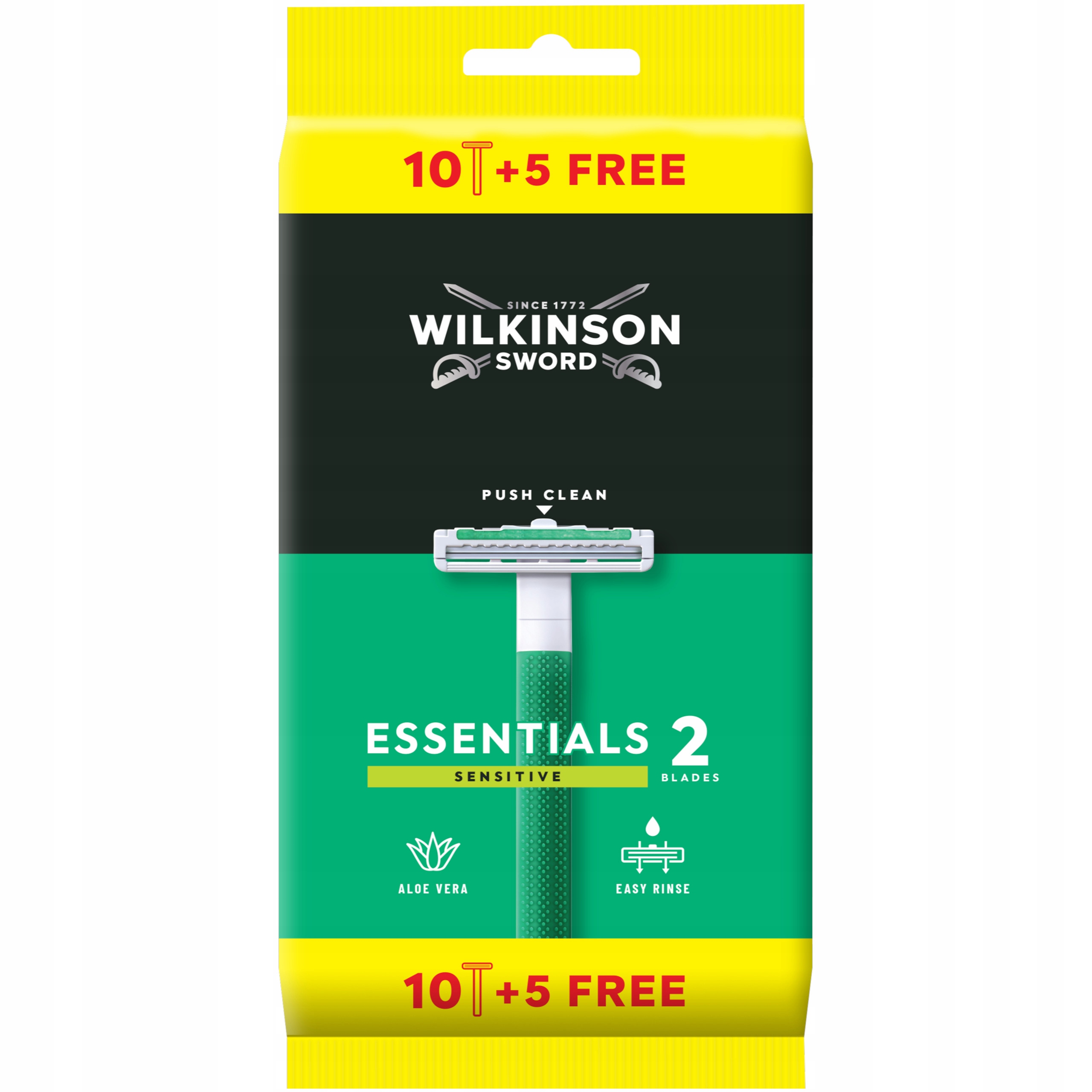 Maszynka jednorazowa do golenia Wilkinson Sword Extra Essential 2 ...