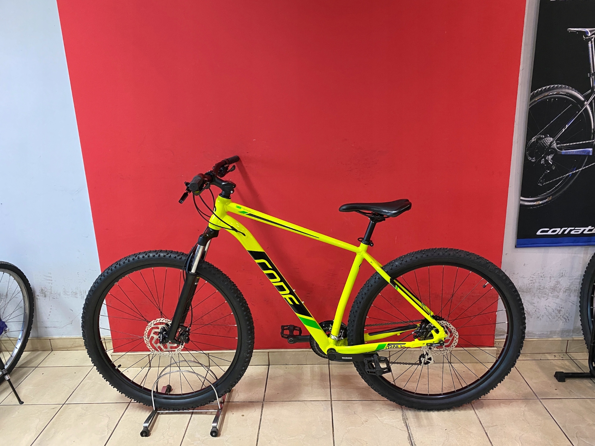 Rower MTB Cone Trail 1.0 rama 20 cali koło 29 " żółty - 4250969296914 ...