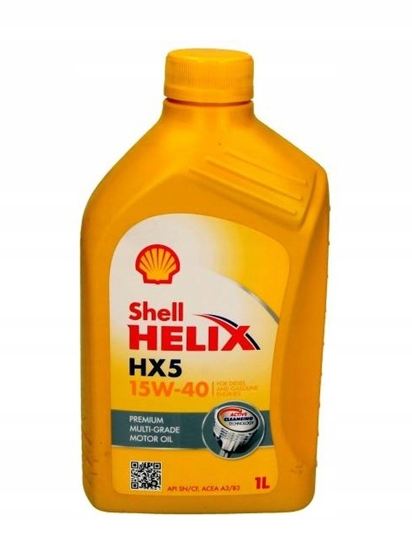 OLEJ SHELL HELIX HX5 15W40 1L • Cena, Opinie - Allegro