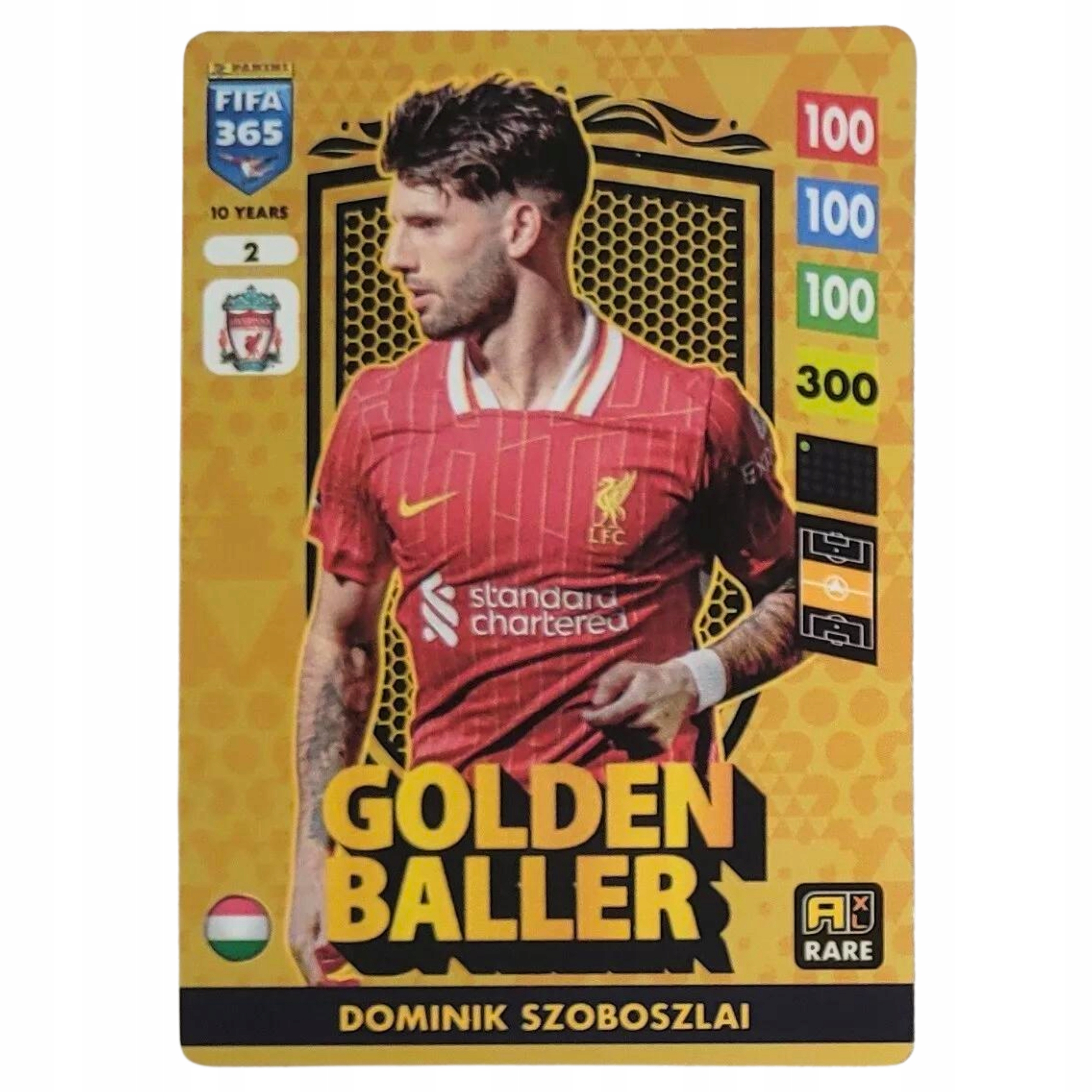 SZOBOSZLAI Golden Baller RARE 2 FIFA 365 2025 Panini Karty Piłkarskie ...