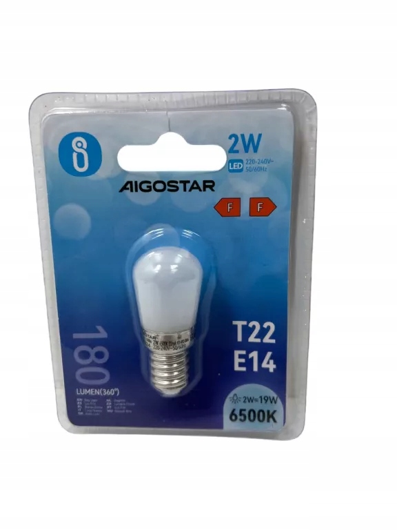 AIGOSTAR ŻARÓWKA LED DO LODÓWKI T22 E14 2W ŻARÓWKA LED DO LODÓWKI ...