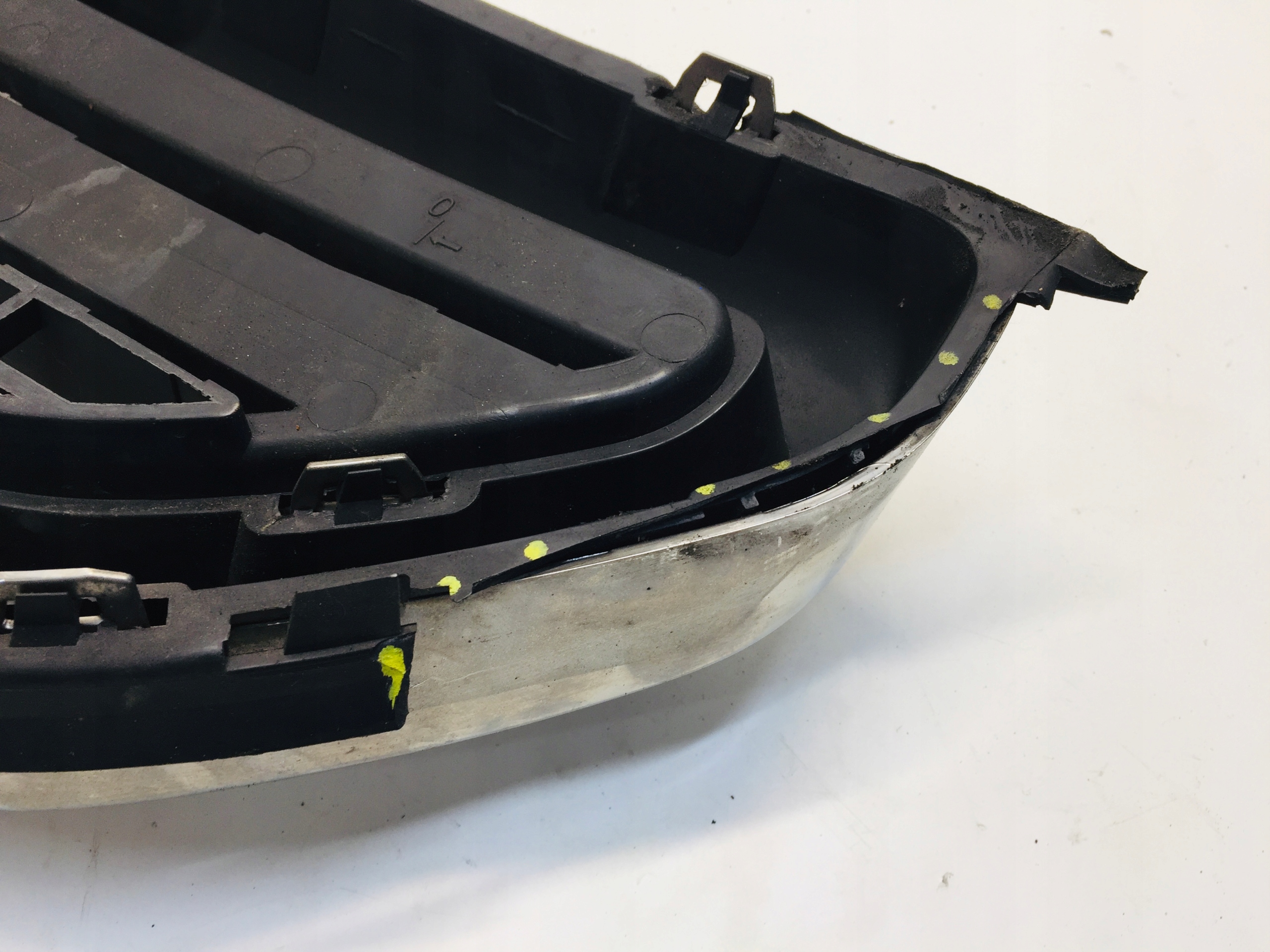 GRILL ATRAPA W ZDERZAK CHROM PEUGEOT 2008 2015R - РЕШІТКА РАДІАТОРА ...