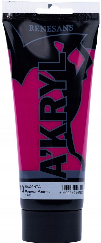Farby akrylowe Renesans różowy 200 ml MAGENTA NR 10 - porównaj ceny ...