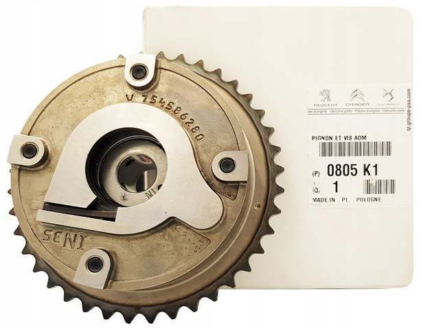 OE PEUGEOT 3008 2008 308 508 KOŁO WAŁKA ROZRZĄDU 0805K1 za 276,97 zł z ...