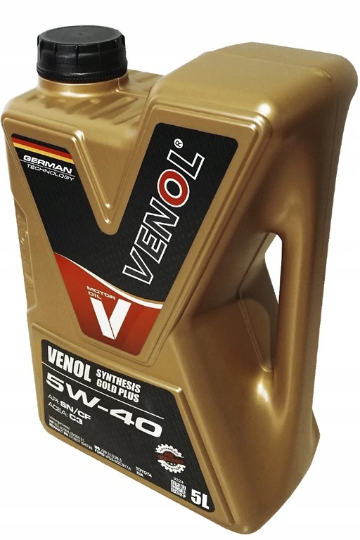 Venol 5w40 Synthesis Gold Plus 5L RN 0700 0710 4260037290577 za 109 ...