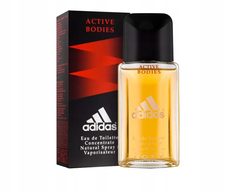 Adidas Active Bodies 100 ml woda toaletowa mężczyzna EDT (4004775312005 ...