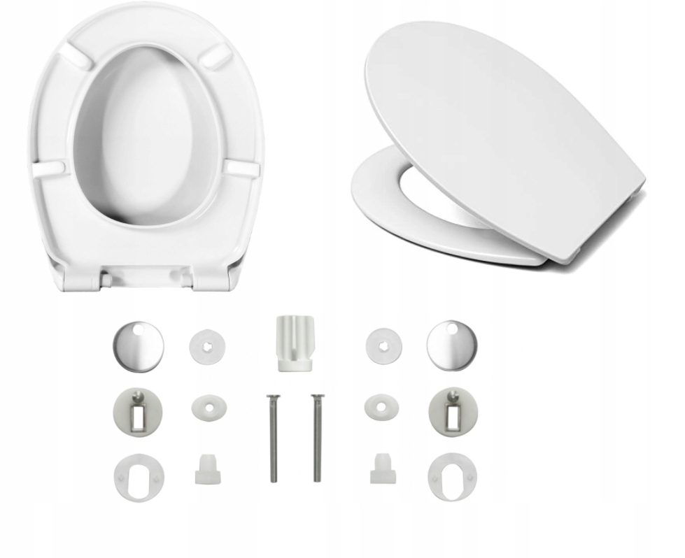 Deska WC sedesowa wolnoopadająca Roca Cersanit Koł (4016959152086 ...