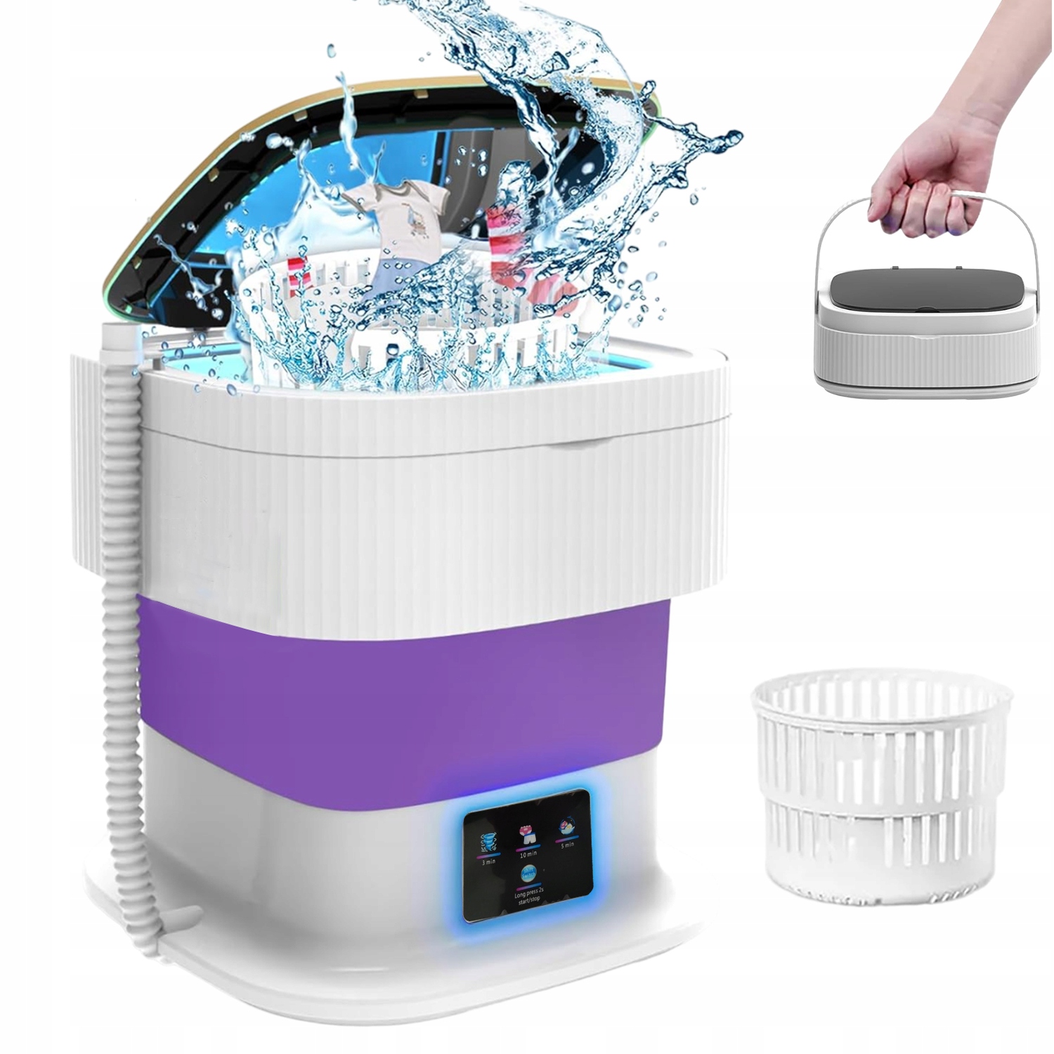 Volně stojící pračka Bedee Mini Pračka - Allegro