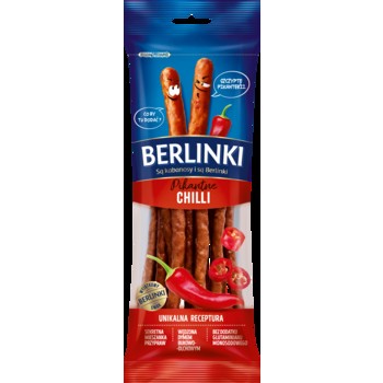 Kabanosy Berlinki Chilli 85g (5901784165853) • Cena, Opinie • Kiełbasy ...