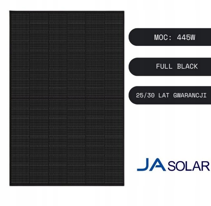 Panel fotowoltaiczny 1762 x 1134 x 30 mm JAM54D40 445W (BiFacial) Ja ...