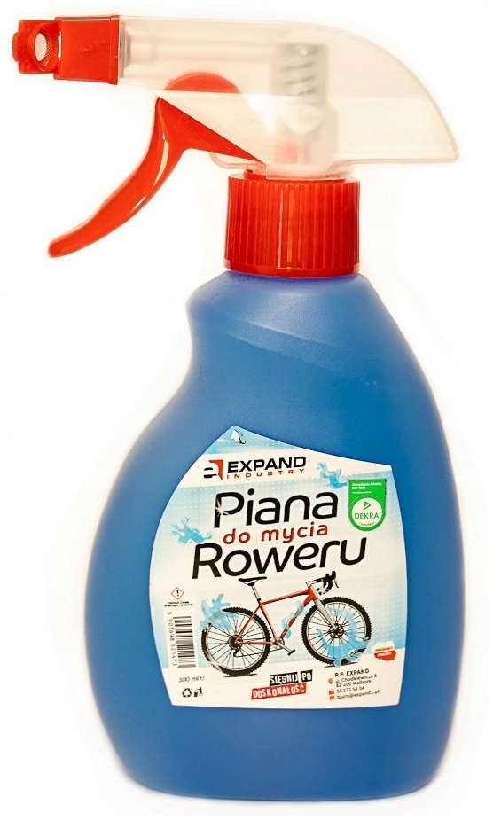 PIANA DO MYCIA ROWERU EXPAND SPRYSKIWACZ 300 ml - 5903698521473 - 15160425896 - Allegro