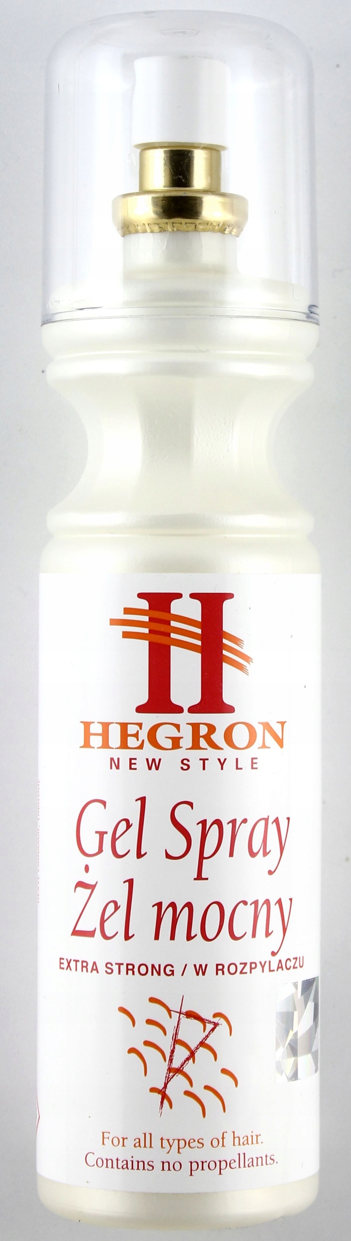 HEGRON STYLING ŻEL SPRAY DO MODELOWANIA WŁOSÓW EXTRA MOCNY 150 ML ...