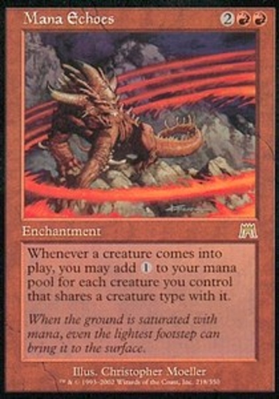 Karta Magic: The Gathering Mana Echoes Wizards Of The Coast • Cena ...