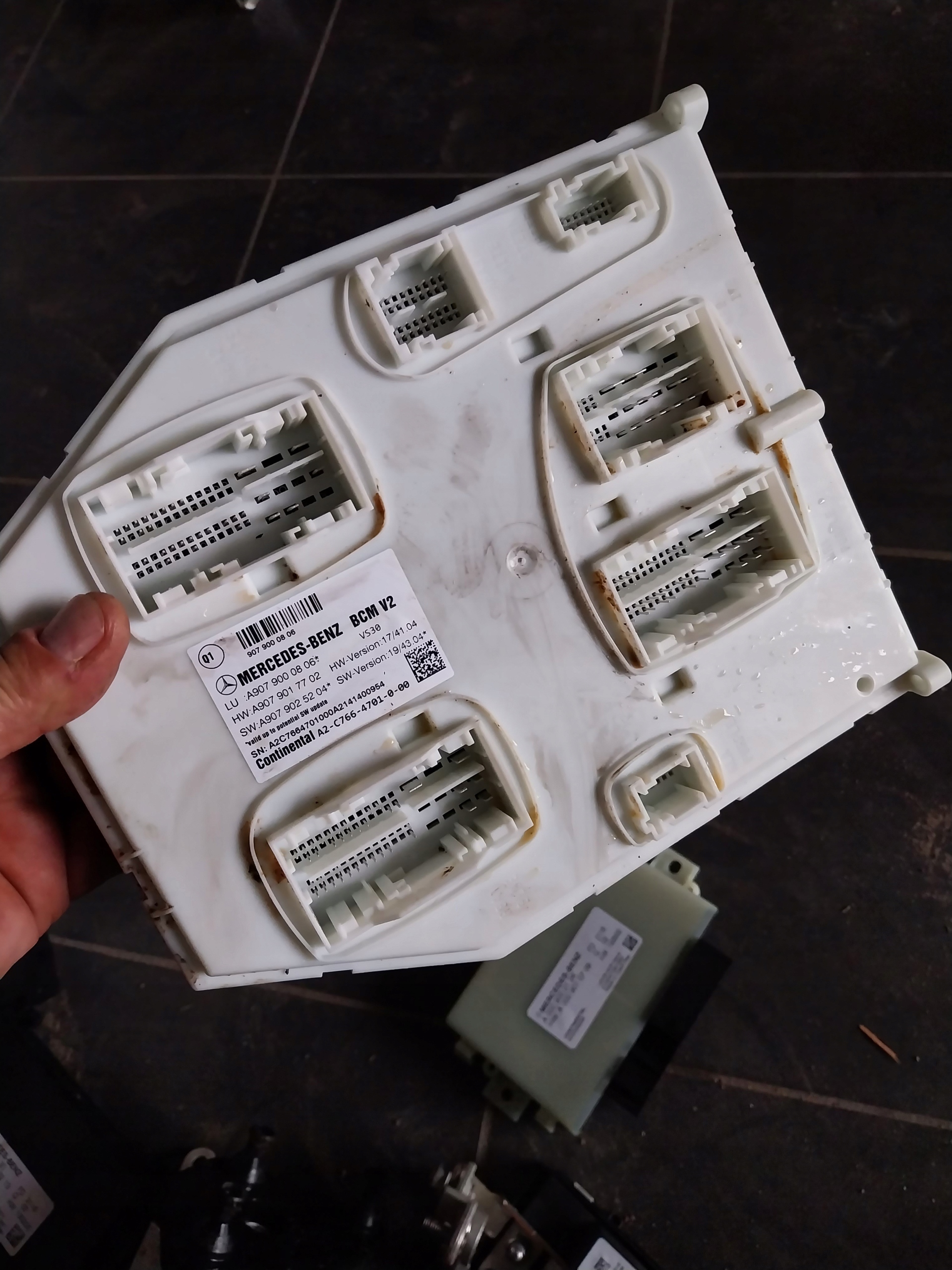 MERCEDES W907 SPRINTER 2.0 CDI 22R MODUL SAM BCM SKRZYNKA IDEALNA za 350.00PLN z Radzyń Podlaski ...