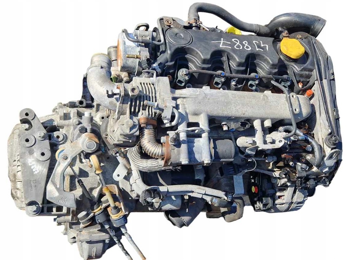 SILNIK KOMPLETNY 1.9 CDTI 120KM Z19DT OPEL ASTRA VECTRA ZAFIRA Z19DT ...