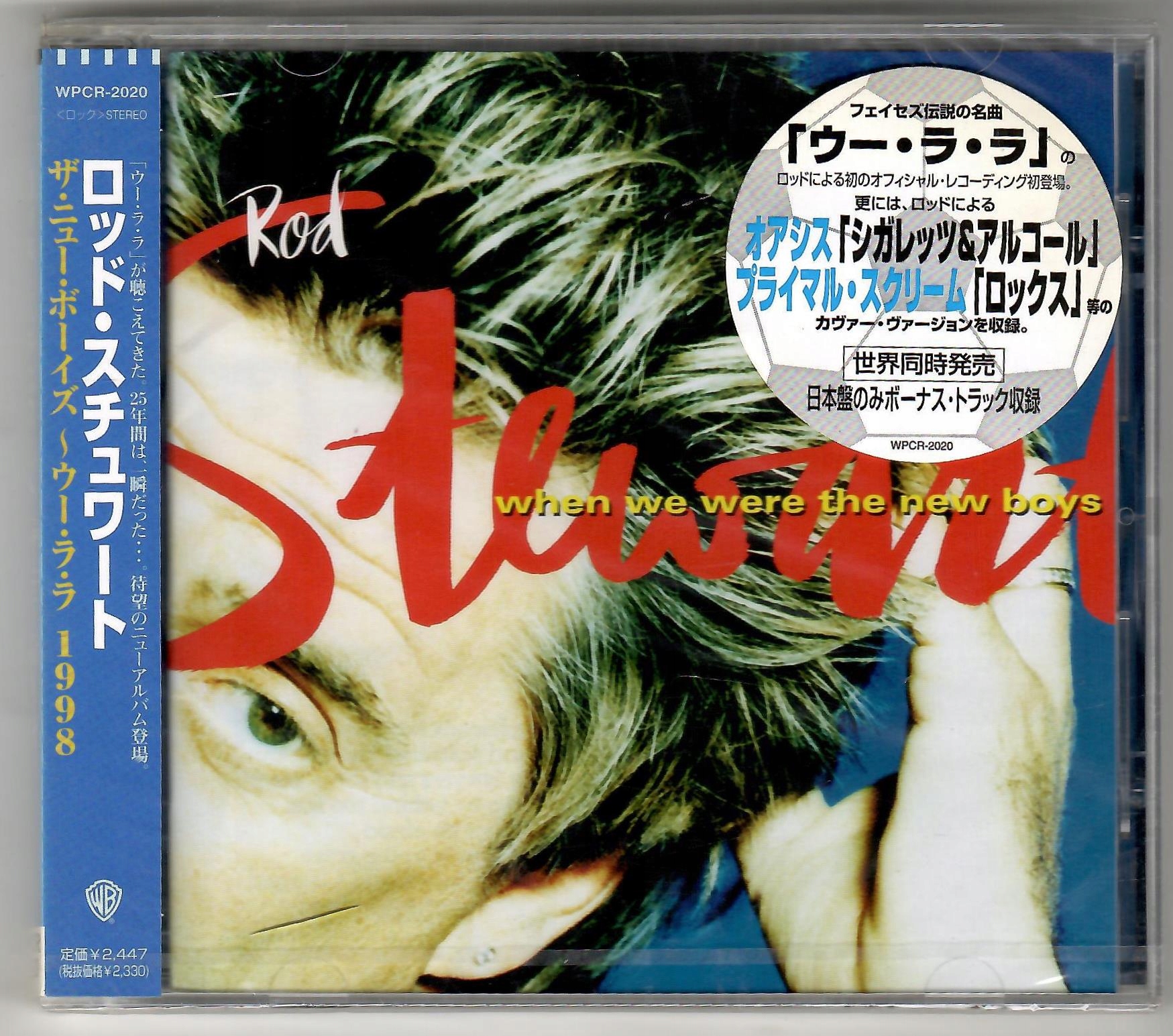 When We Were The New Boys Rod Stewart CD, (4943063035205) • Ár ...