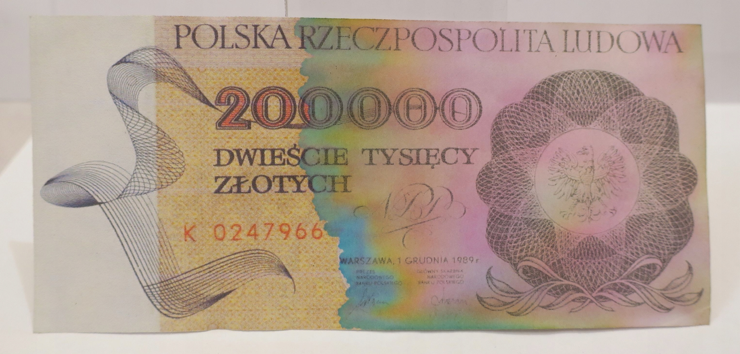 200000 zł 1989 KOPIA 200 000 ZŁOTYCH 16287028752 - Allegro.pl