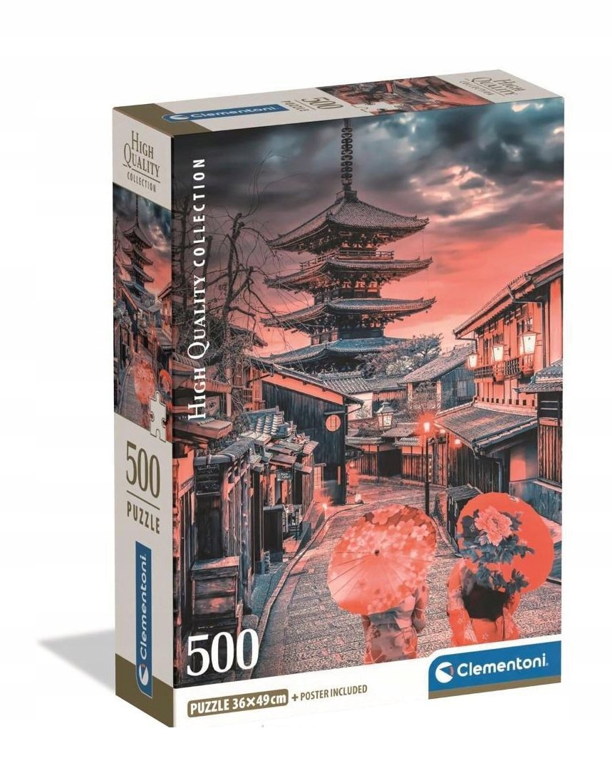 Clementoni 500 El. Evening In Kyoto [Puzzle] - Clementoni | Sklep EMPIK.COM