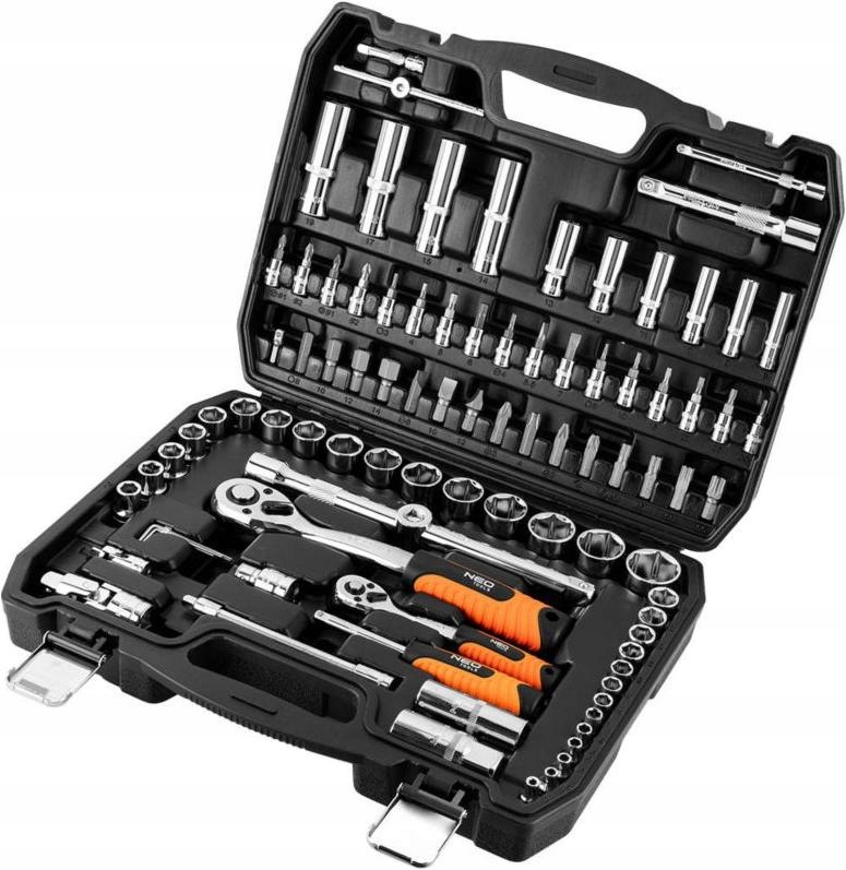 Zestaw narzędzi Neo Tools 1/2" 1/4" 90 elementów | 10-180 • Cena ...