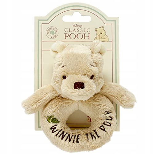 Official Disney Winnie The Pooh Rattle - Soft Pooh Bear Baby Toy by ...