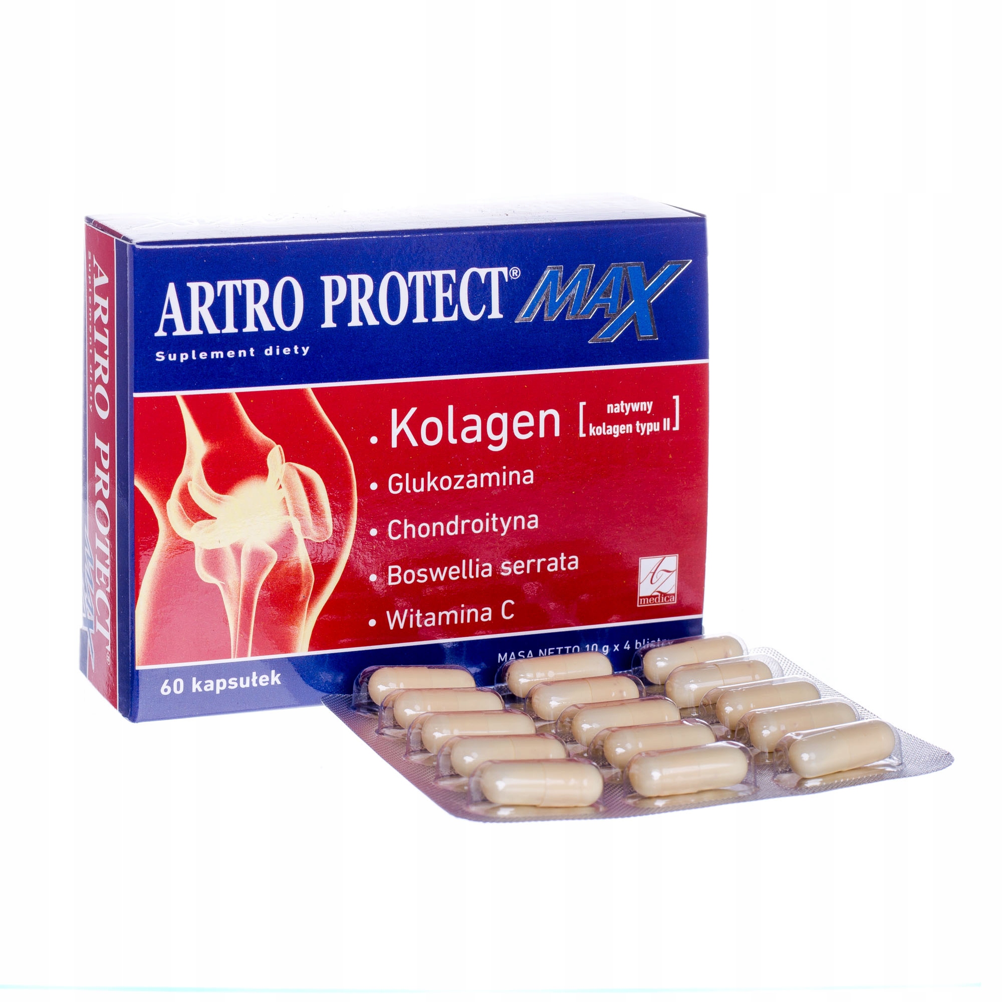 Artro protect max, 60 kaps. (5903560622697) • Cena, Opinie • Stawy ...