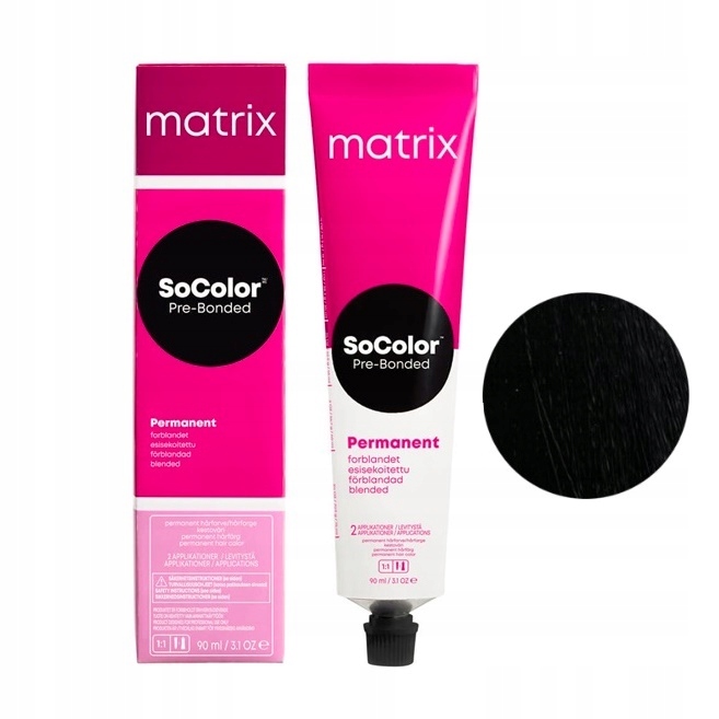 MATRIX SOCOLOR.BEAUTY TRWAŁA FARBA DO WŁOSÓW 2N (3474630324541) • Cena ...
