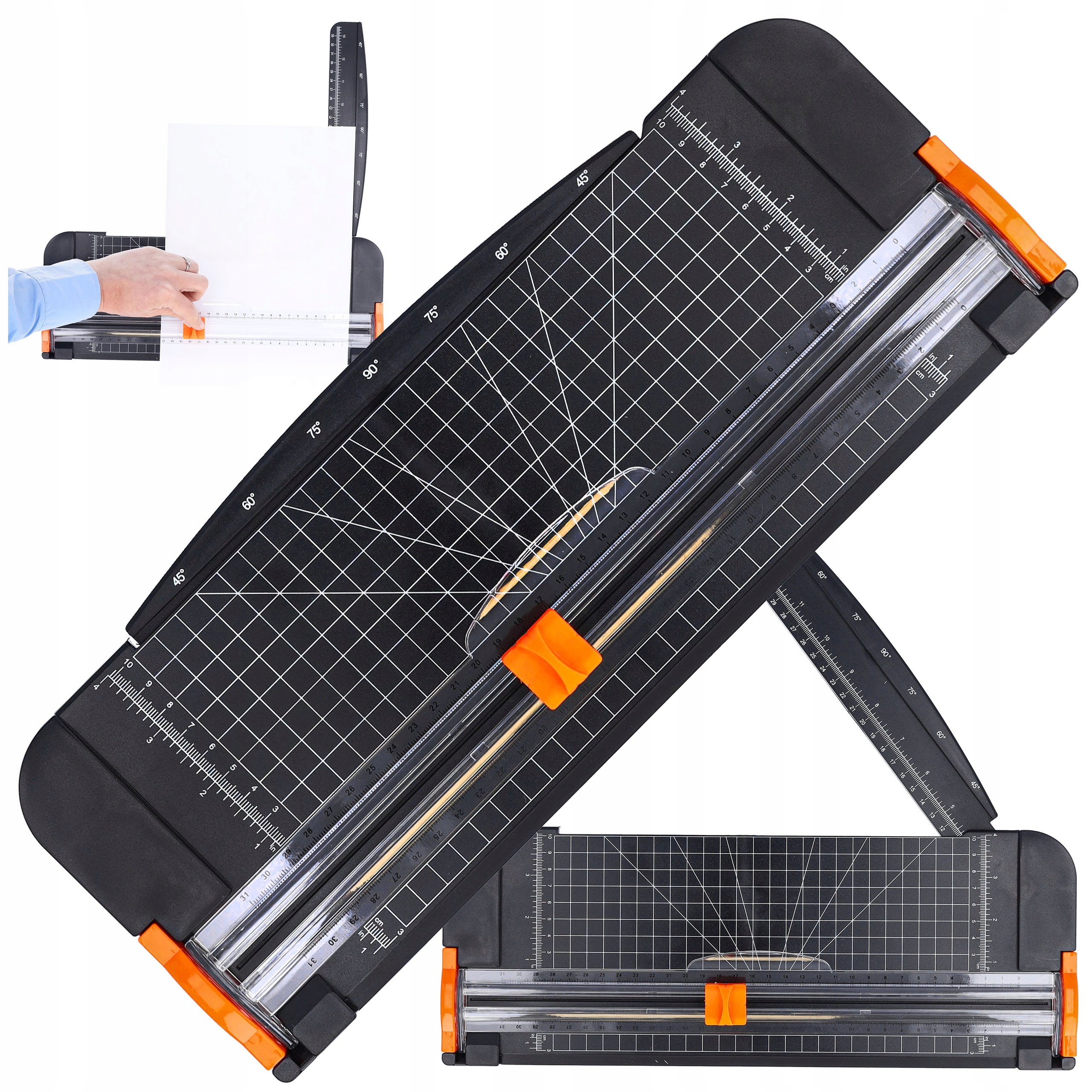 Gilotyna z trymetrem ręczna Retoo - porównaj ceny - Allegro.pl