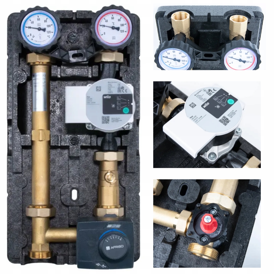 GRUPA POMPOWA Z MIESZACZEM PRIMOTHERM 180-2 VARIO SIŁOWNIK ARM POMPA WILO (77302) • Cena, Opinie ...