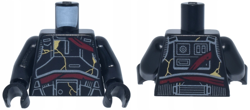 LEGO NOVÝ trup Black Torso SW Imperial Death Trooper sw1416 ...