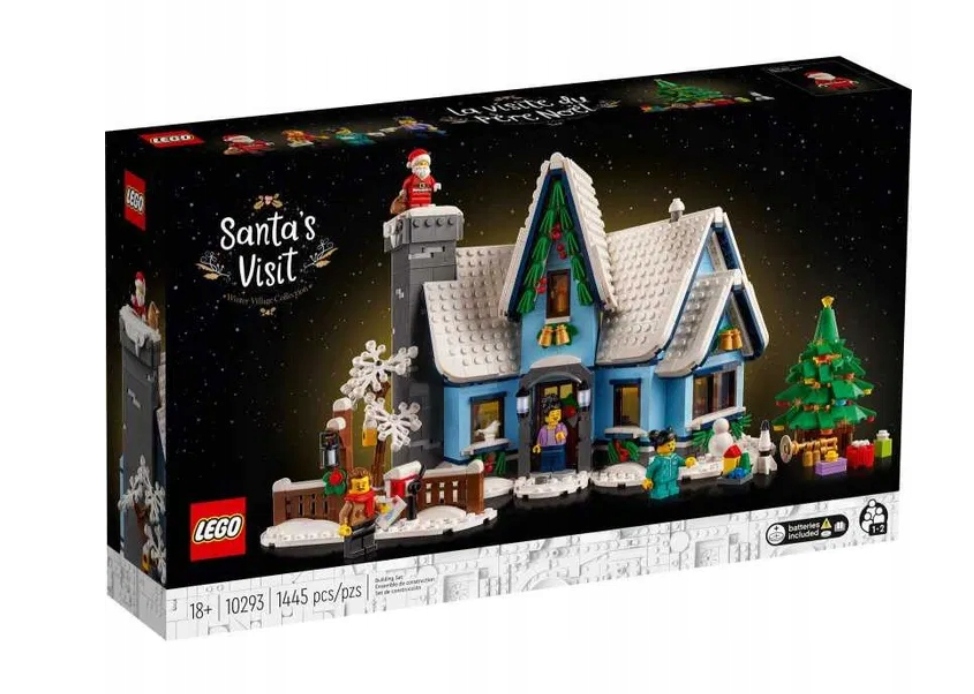 LEGO Creator Expert Wizyta Świętego Mikołaja 10293 (5702016914313) • Cena, Opinie • Creator ...