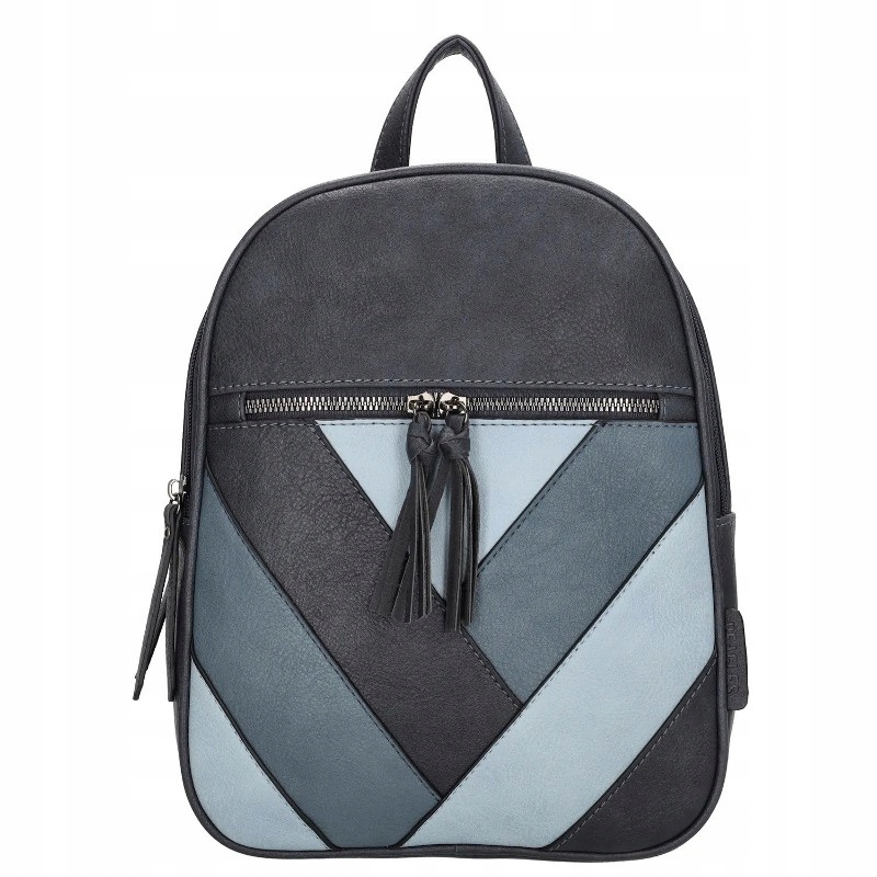 Modrý dizajnový kožený ruksak "Turner" - Allegro