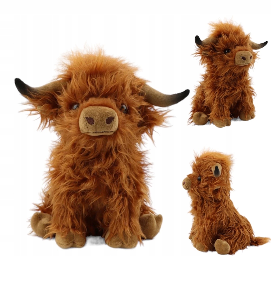 KROWA SZKOCKA PLUSZAK MASKOTKA HIGHLAN CATTLE 25CM 13467914491 - Allegro.pl