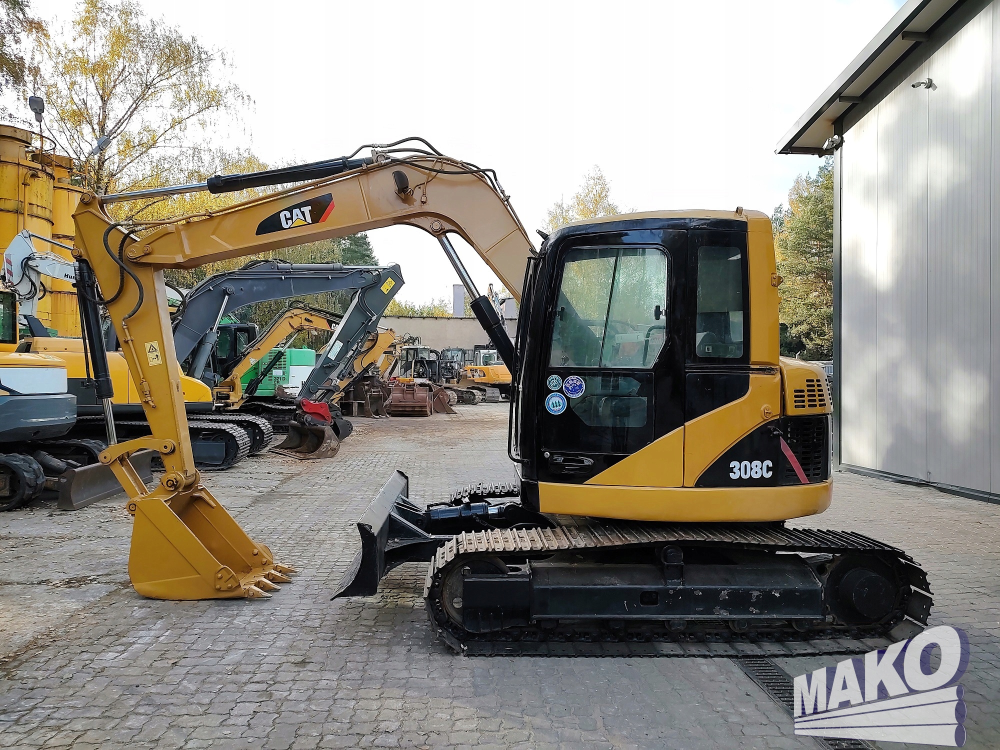 Caterpillar 308C * Midi koparka * CAT Bobcat Hitachi JCB Komatsu Yanmar ...