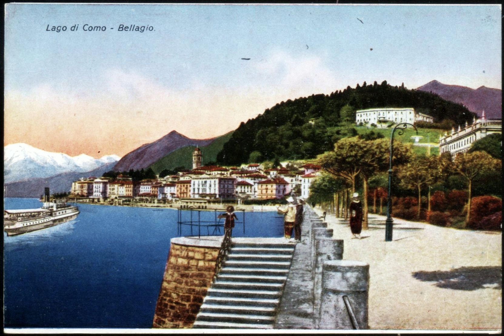 Lago di Como. Bellagio - Cesare Capello, Milano 1920 • Cena, Opinie ...