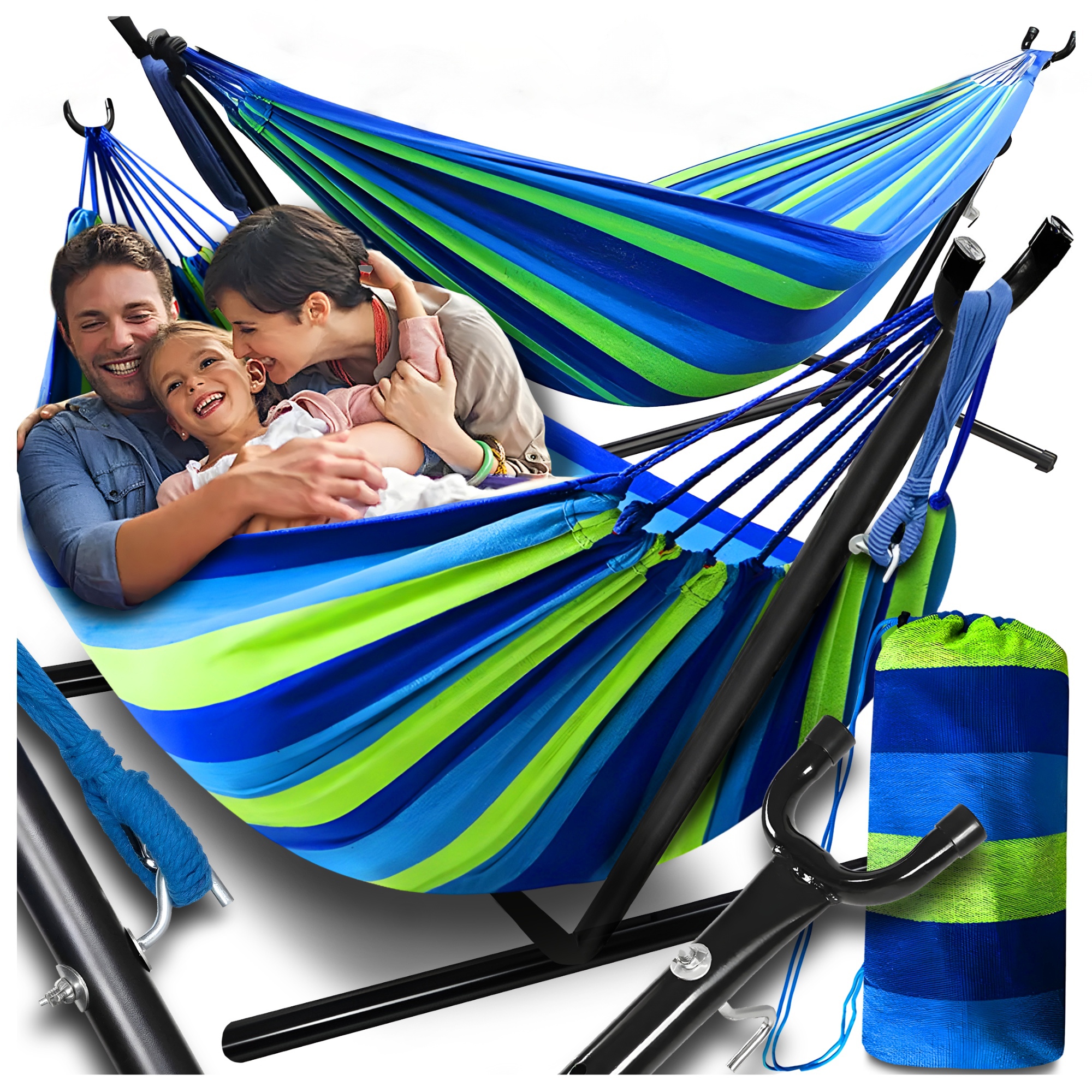 HAMAK ZE STELAŻEM GALAXIA (5906630703852) • Cena, Opinie • Hamaki ...