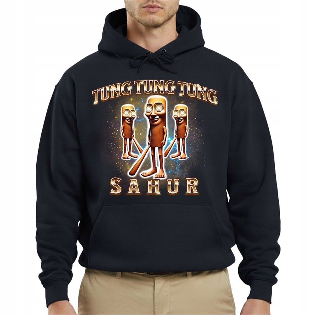 TUNG TUNG TUNG MIKINA BRAIN ROT MEMES MEMOVÁ MIKINA M, • Ceny, Recenze ...