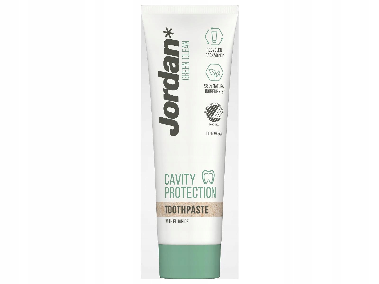 Jordan Green Clean Toothpaste ekologiczna pasta do zębów przeciw ...