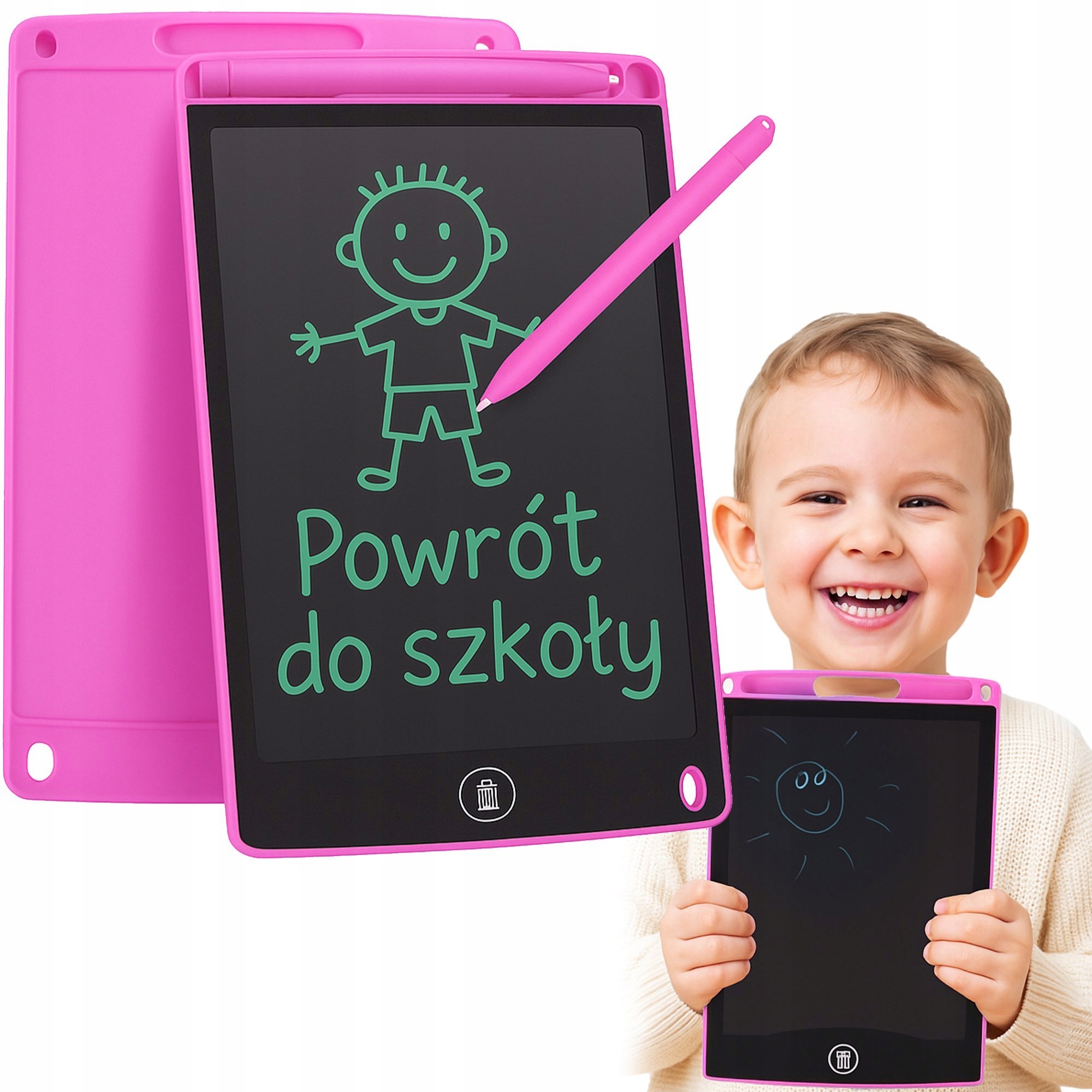 TABLET GRAFICZNY RYSIK Z RYSIKIEM DO RYSOWANIA ZNIKOPIS TABLICA XL ...